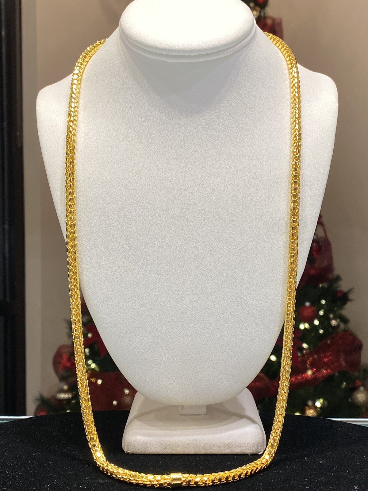 9999 Solid 24k Gold Dragon Scale Chain No Clasp 200 Gram CUSTOM 30 ...