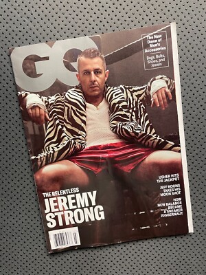 GQ Magazine Sept. 2023 "THE RELENTLESS JEREMY STRONG" & More! | eBay