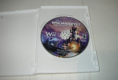 WII DISNEY EPIC MICKEY POWER OF TWO GAME DISC ONLY | eBay