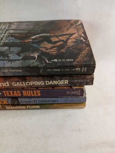 Lot of 5 Vintage Western Paperbacks Pocket Book Publishing | eBay