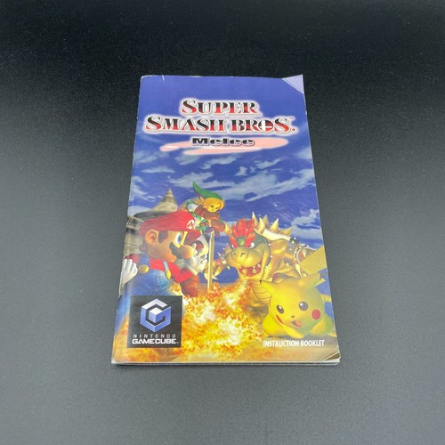 Super Smash Bros. Melee - Nintendo Gamecube - Instruction Booklet ...