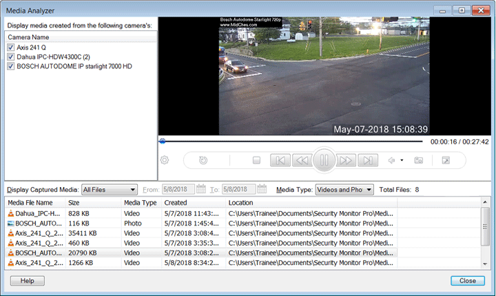 Security Monitor Pro Professional Video Surveillance Software 32 ...