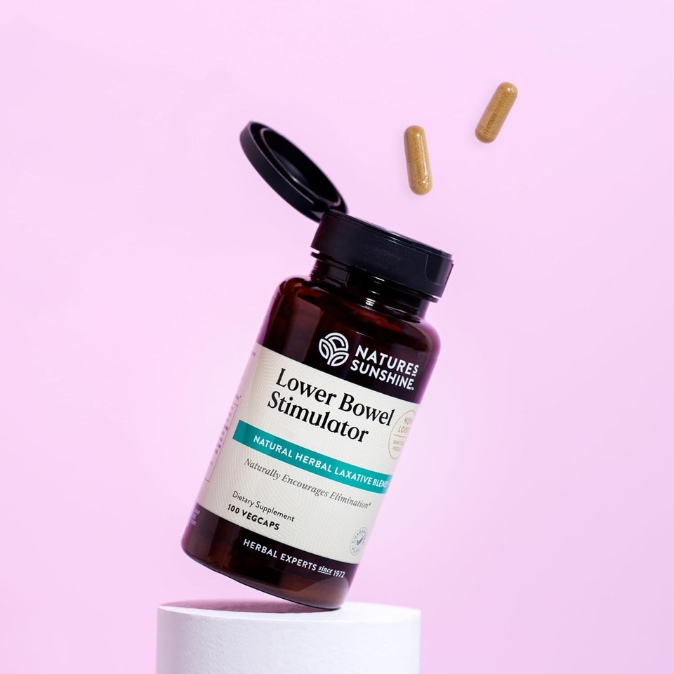 Nature's Sunshine Lower Bowel Stimulator - Helps Relieve Constipation ...