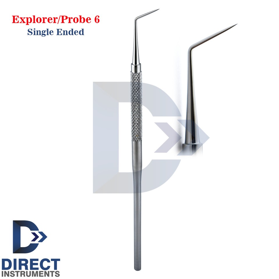 Dental Explorer Calculus Diagnostic Sickle Probe Perio Endodontic ...