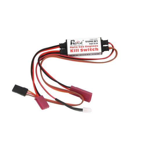 Opto Gas Engines Remote Kill Switch K1 V2.0 For RC Model Gasoline Plane ...