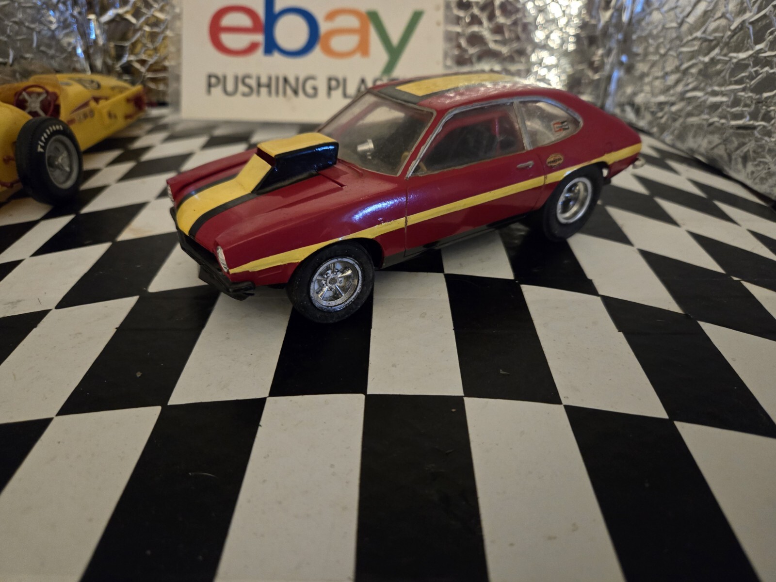 BUILT MODEL CAR MPC DINO DON FORD PINTO PRO STOCK OLDER BUILT SHELF ...