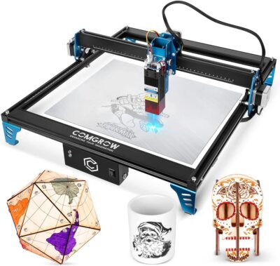 Comgrow 10W Laser Engraving Cutting Machine DIY Laser Cutter and ...