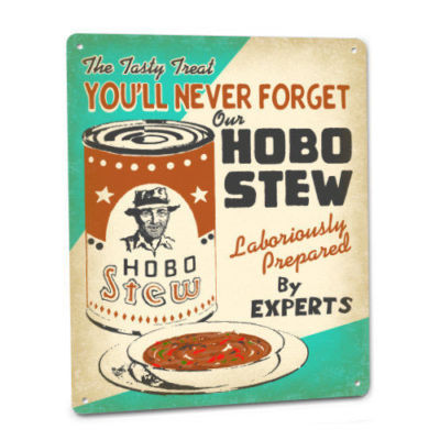 Hobo Stew Sign Experts Home Kitchen Dad Grandpa Uncle Chef Cooking ...
