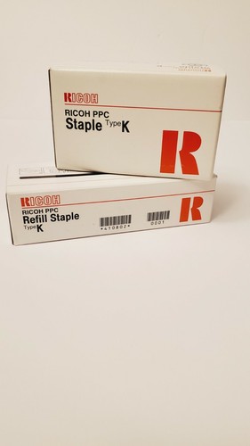 Ricoh PPC Staple Type K and Refill Staple Type K, Lot of 2 items *NEW ...