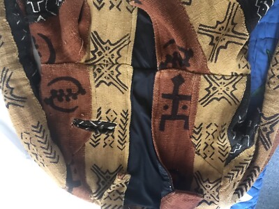 Artisan African Mud Cloth Jacket Women Size L | eBay