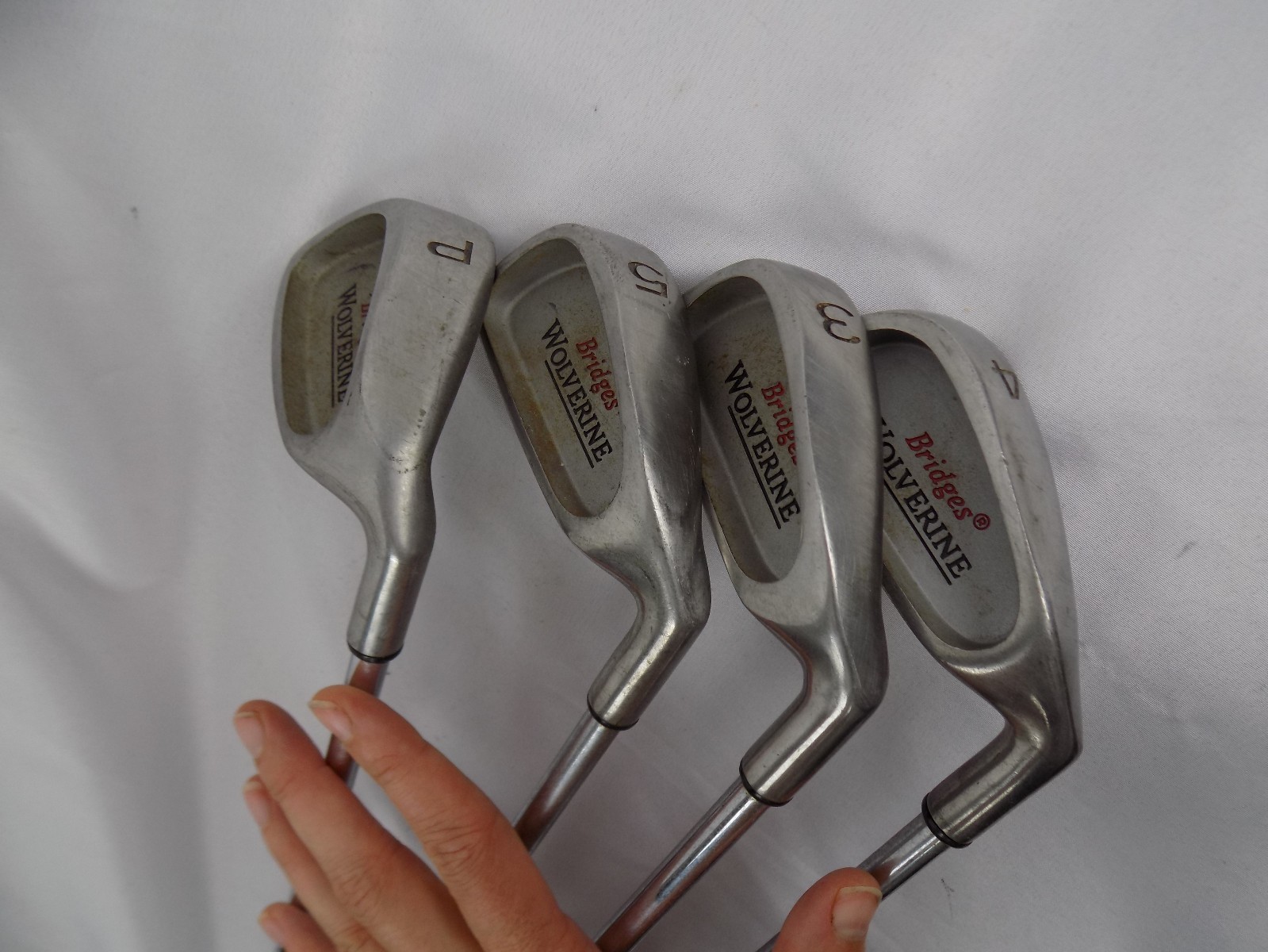 11 pc Golf Club Set Mizuno Bag Wolverine Bridges Ignitor Sole RH 3 4 5 ...