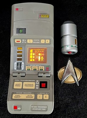 TRICORDER SCANNER & COMM • WORKING • STAR TREK THE NEXT GENERATION ...