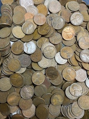 Unsearched 1909-1939 Wheat Penny Lot of 25!! All Mints Nothing Pulled ...