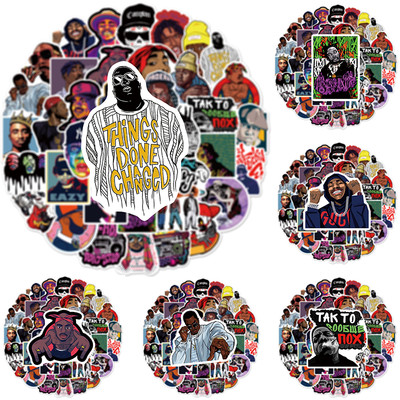 Colorful Legendary Rapper Tupac 2pac Stiers For Kids Teens 50pcs | eBay