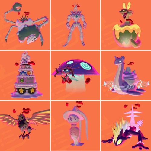 Shiny Pack! Every Gmax Pokemon available + free items for Pokemon Sword ...