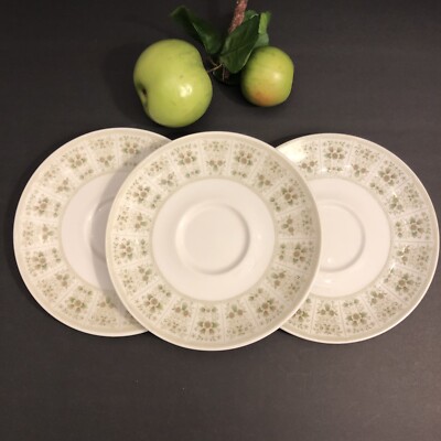 Royal Doulton Saucer plate Set of (3) SAMARRA 6 1/8”D English ...