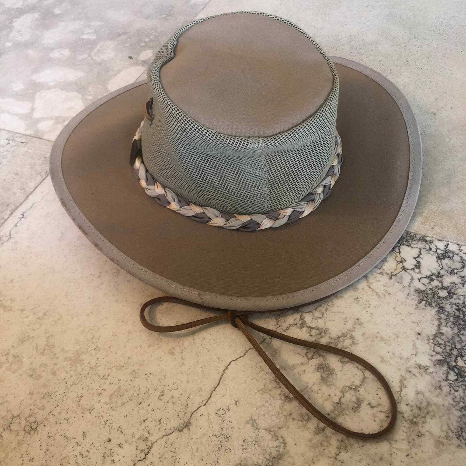 VINTAGE Outback Shade Bush Boonie Sun Beach Hat / Mad… - Gem