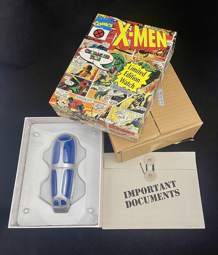 Marvel Character Time X-MEN Wolverine watch limited edition of 5000 NIB ...