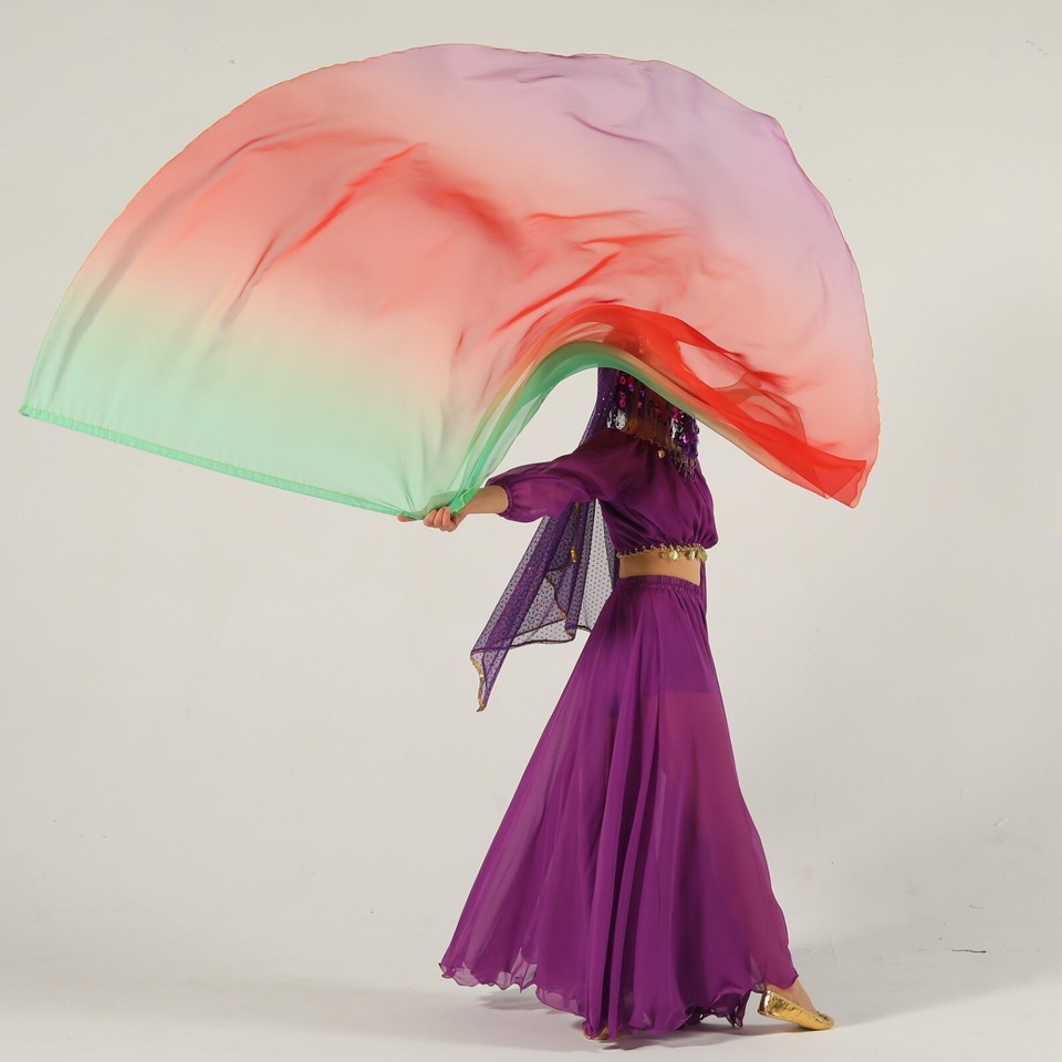 Chiffon Dance Veils Worship Flag Praise Flag Stage Dance Performance ...