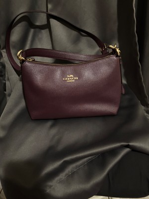 COACH Lewis Shoulder/Crossbody Bag Raisin/Gold. NWOT! | eBay