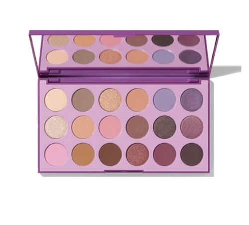 Morphe 18F TALKIN' FLIRTY Artistry Purple Pink Mauve Eyeshadow Palette ...