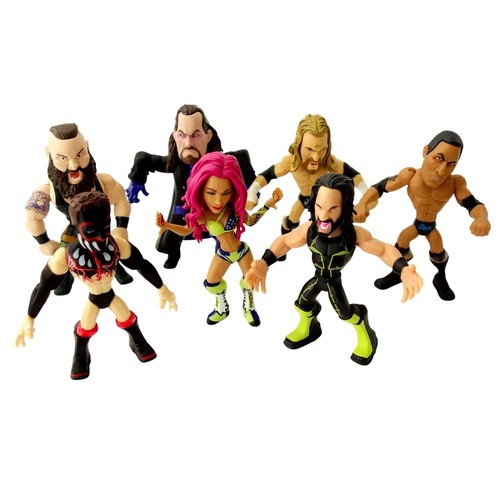 WWE 2017 Action Figures Lot Of 7 Detailed and Poseable Superstars 5 ...