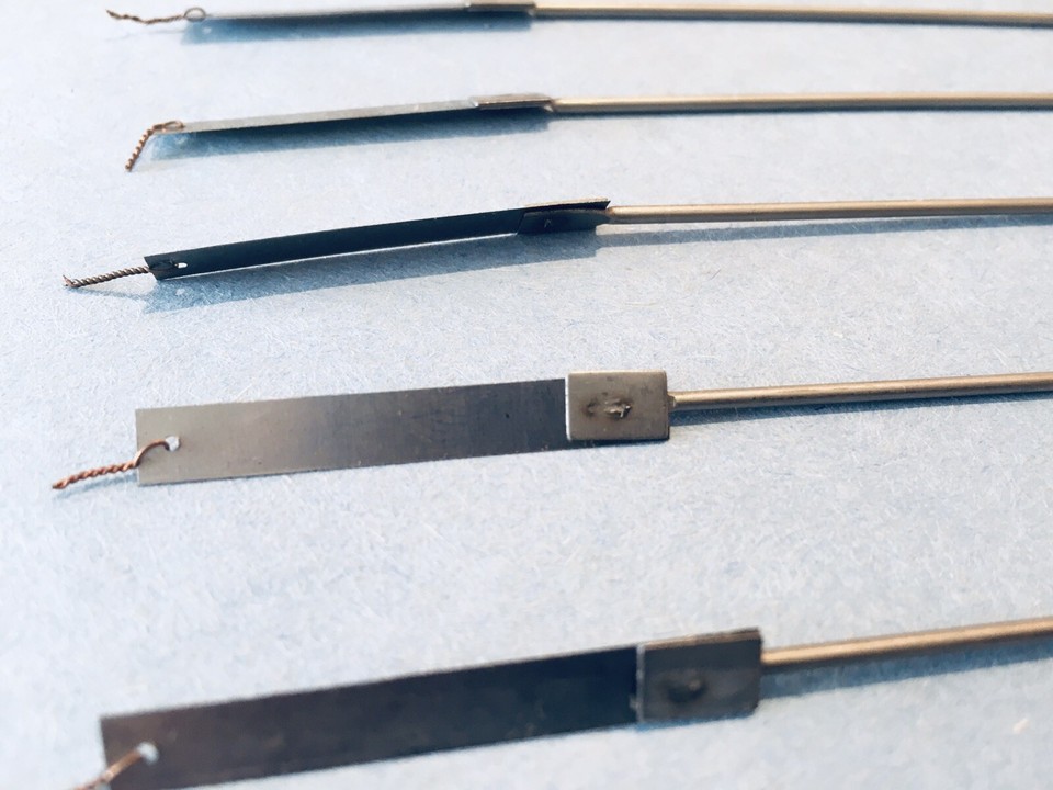 Antique American Clock Pendulum Suspension Spring- 10”-5 Pieces (N.H ...