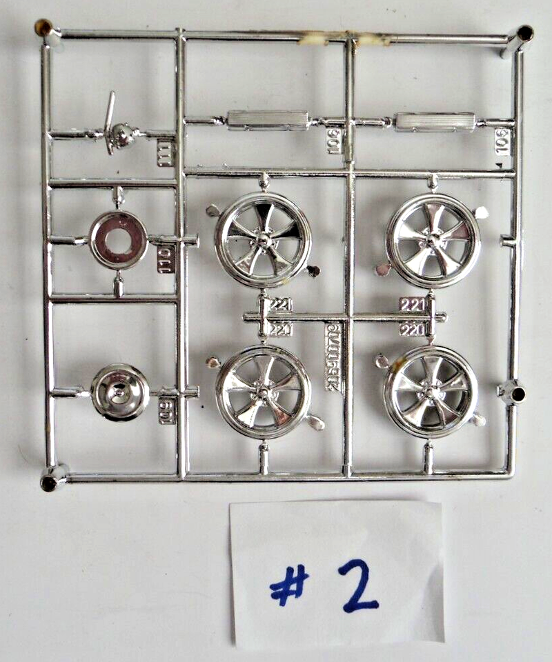 Pick One 1:24 1:25 Scale Automobile Wheels/Tires Model Kit Parts *Pick ...