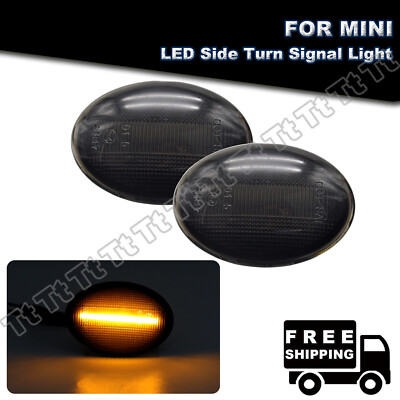 For 07-15 MINI COOPER R55 R56 R57 R58 R59 Fender LED Side Marker Light ...