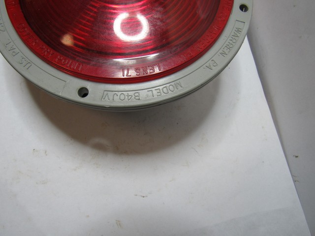 Betts Ind.tail & Brake Light B40jv 12 Volt 2 ELEMNT Bulb Removable Lens ...