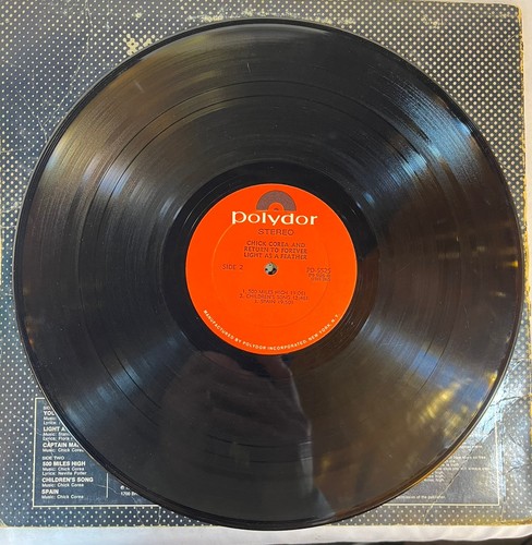70’s CHICK COREA-Light As a Feather•Polydor PD-5525 LP Vinyl | eBay