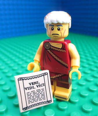 Lego Julius Ceasar Minifig City Town Roman Senator Laurels Figure 71000 ...