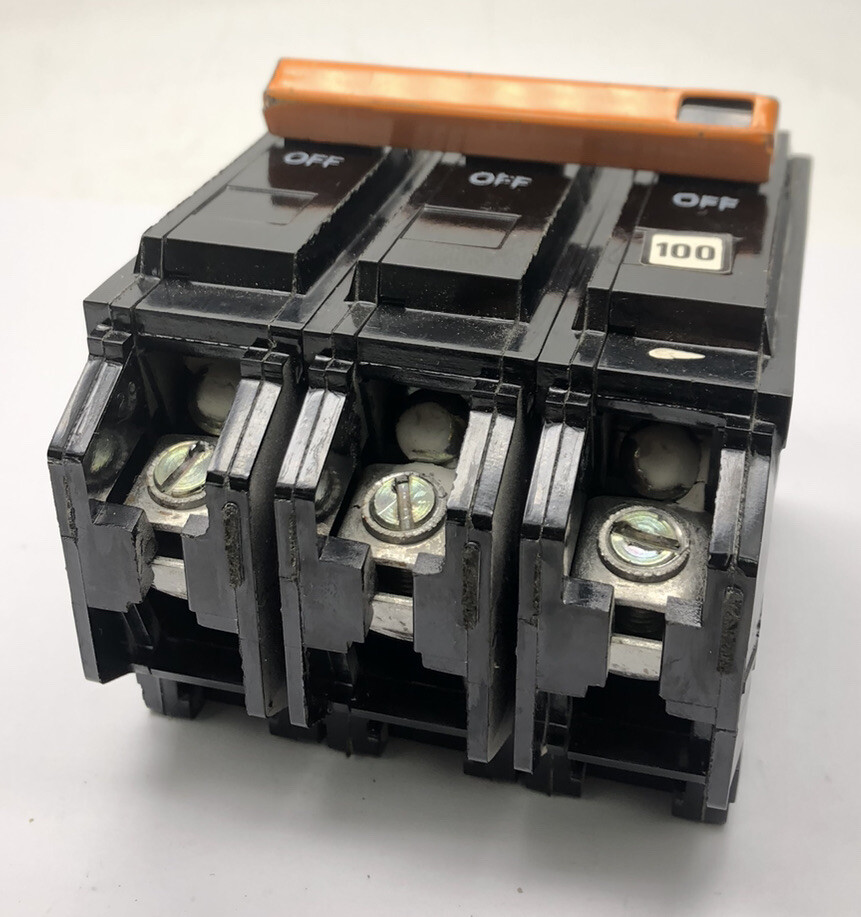 Simplex 100 Amp Triple Pole MCB Circuit Breaker BTQL 32y100 240 V ...