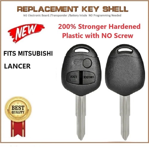 3B Replacement Remote Car Key Shell for Mitsubishi Lancer Outlander key ...