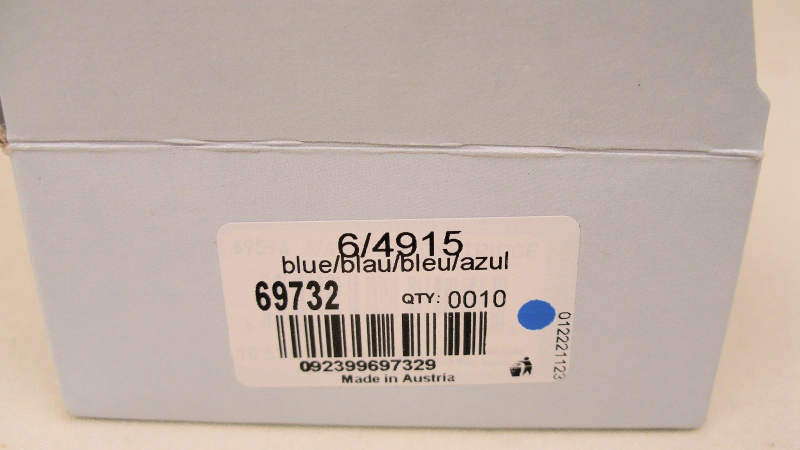 CASE OF 10 - BLUE Replacement Ink Pad Trodat 6/4915 for Printy 4915 | eBay