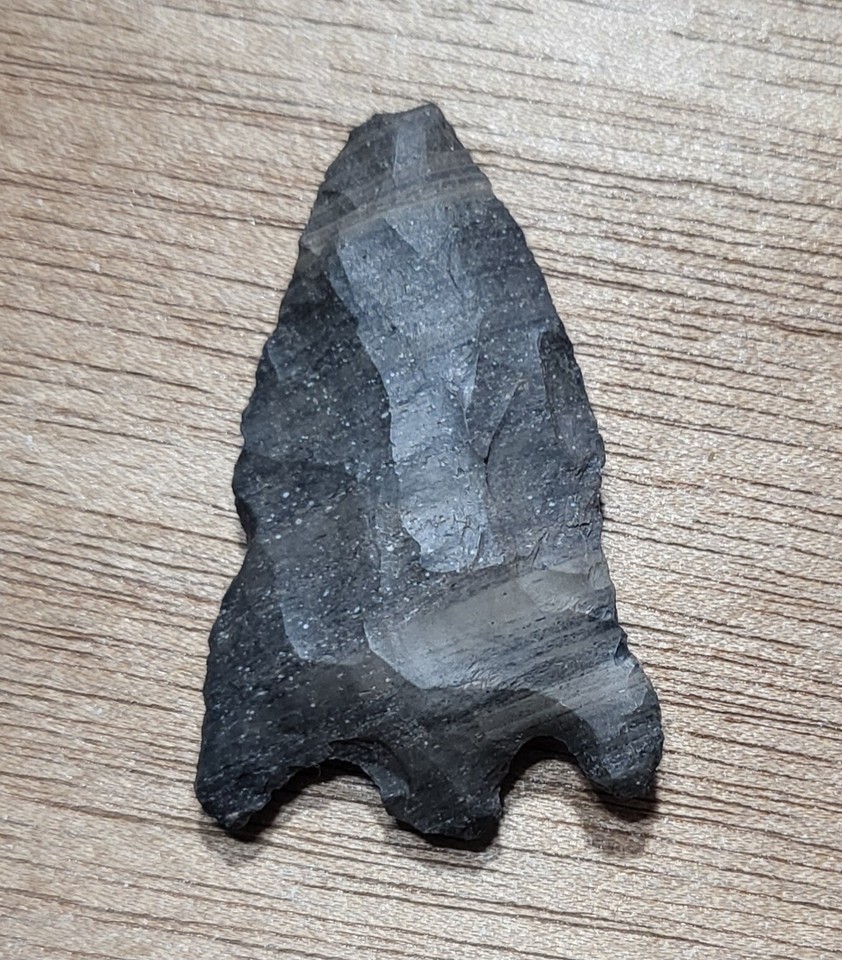 WELL USED AUTHENTIC ILLINOIS STEMMED SPEAR KNIFE NICE ARTIFACT ARROWHEAD TOOL | eBay