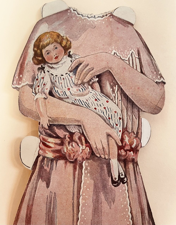 Antique Lithograph GRACE Paper Doll Cardboard Costume #3 Dr. Miles ...