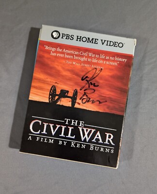 The Civil War by Ken Burns - 5 DVD Set (PBS) - Signed by Ken Burns ...
