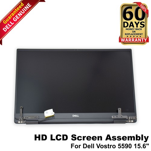 Dell Vostro 5590 15.6" FHD LCD Screen Display Complete Assembly Gray ...