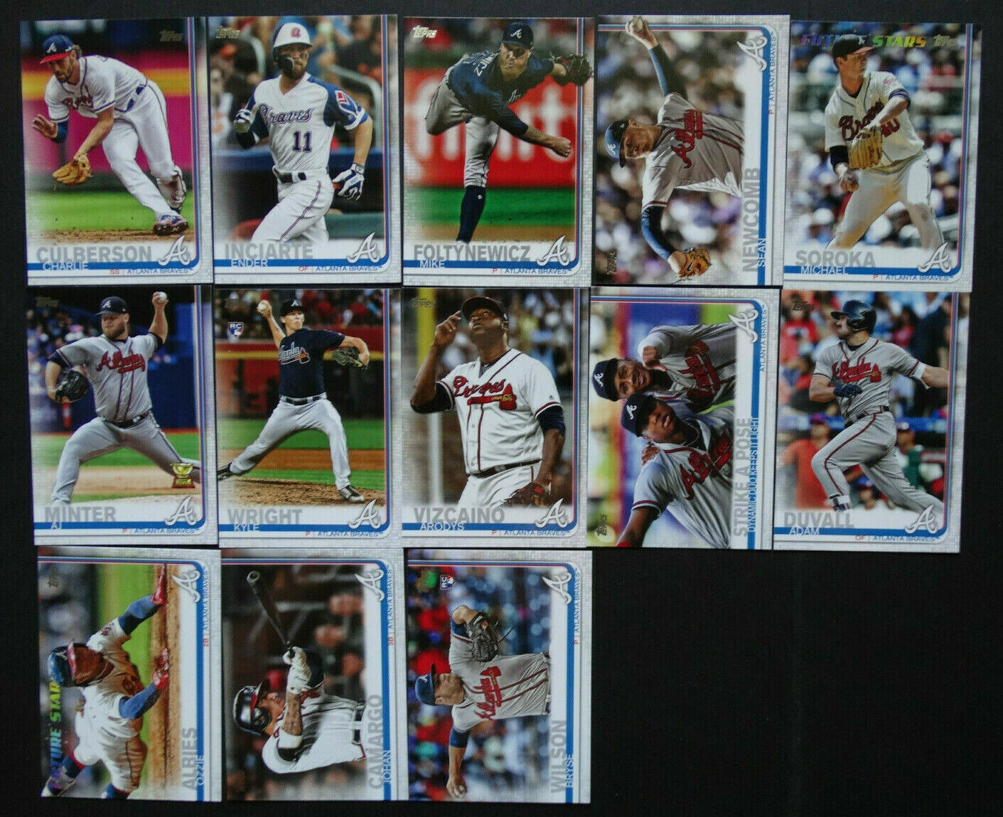 2019 Topps Series 2 Atlanta Braves Baseball Cards Complete Your Set You ...