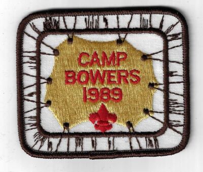 Camp Bowers 1989 Cape Fear Council BRN Border [GT-790] | eBay Australia