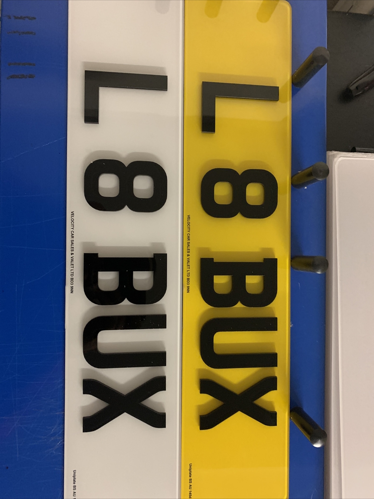 4D LASER CUT ACRYLIC NUMBER PLATES 100% MOT AND ROAD LEGAL | eBay UK