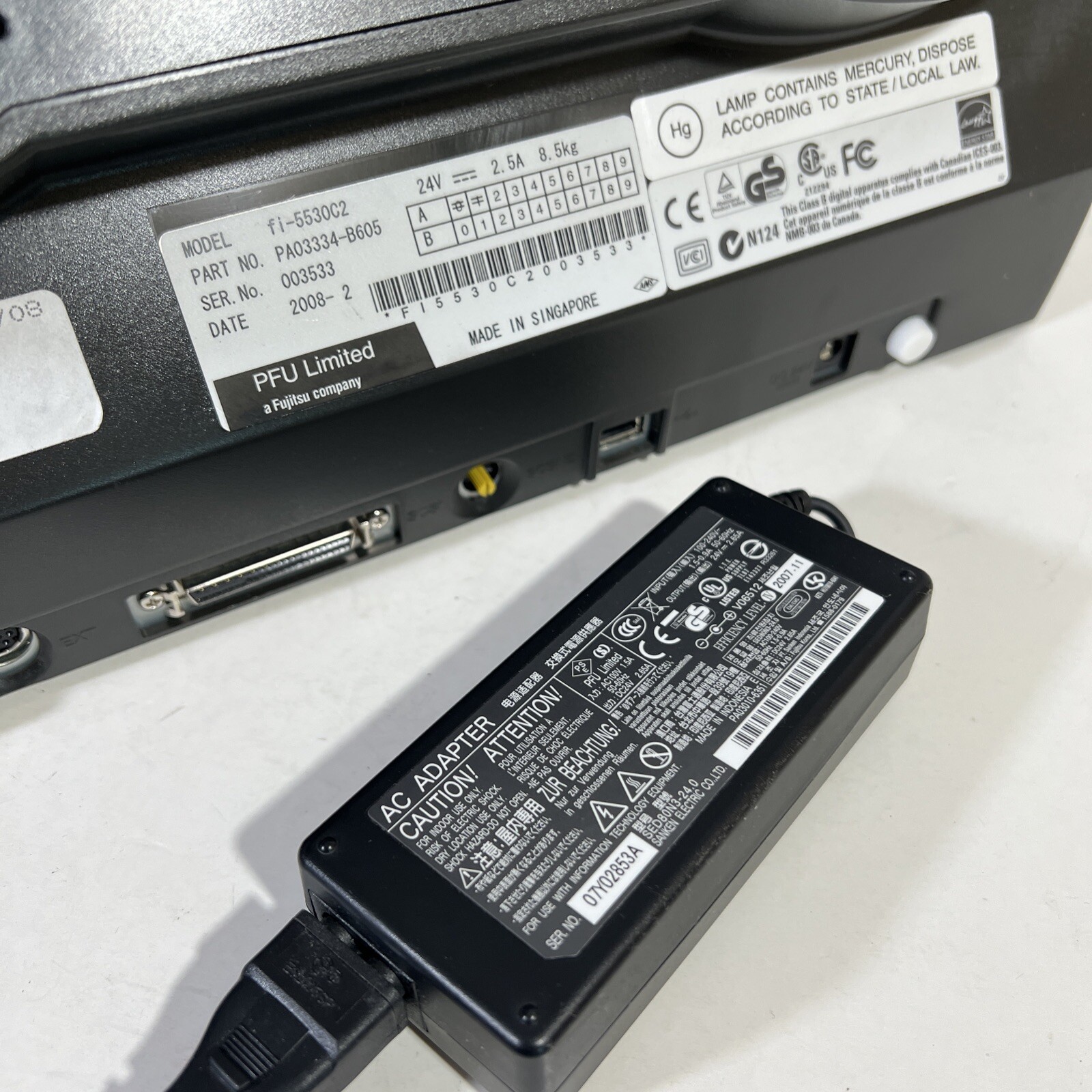 Fujitsu fi 5530C2 Flatbed Scanner for sale online | eBay