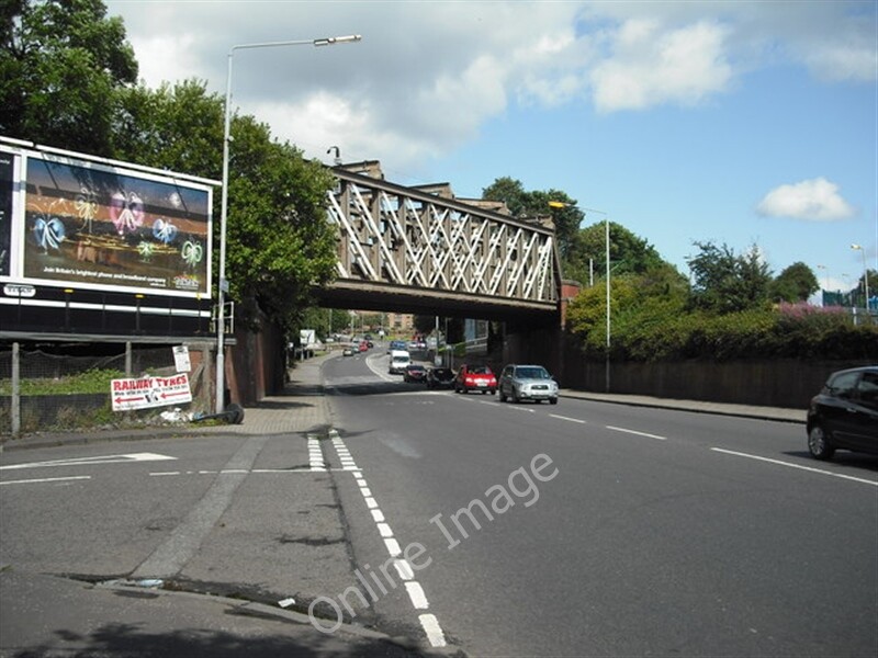 Photo 6x4 Railway Bridge Airdrie/NS7665 The line between Airdrie and ...