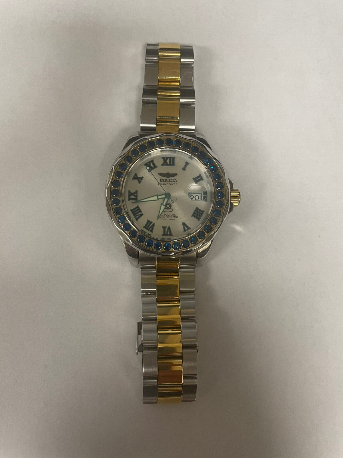 Invicta 47mm Grand Diver Automatic Neon APATITE Stainless Steel ...