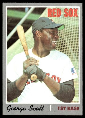1970 Topps George Scott #385 Boston Red Sox Baseball Card | eBay