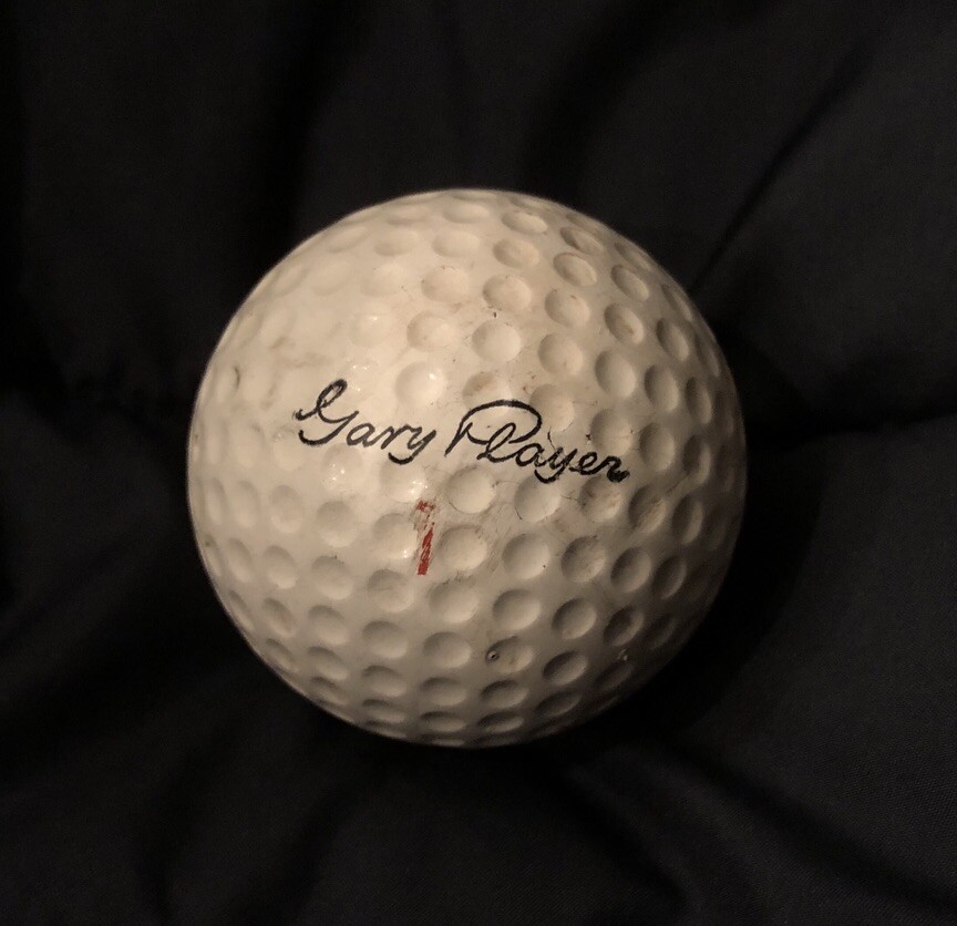 Gary Player Logo Gary Player Signed Undated Masters Flag The