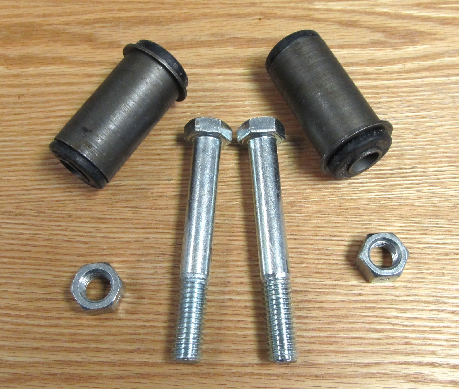 1955 1956 1957 CHEVY LEAF SPRING FRONT EYE BUSHINGS & BOLTS New * *USA ...