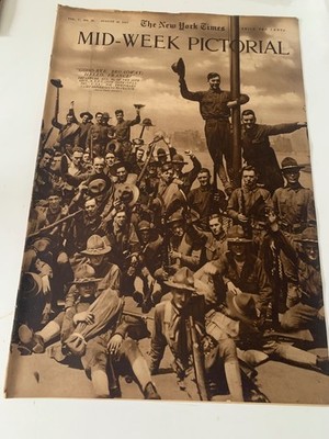 The New York Times Mid-Week Pictorial August 30 1917 Vintage Newspaper ...