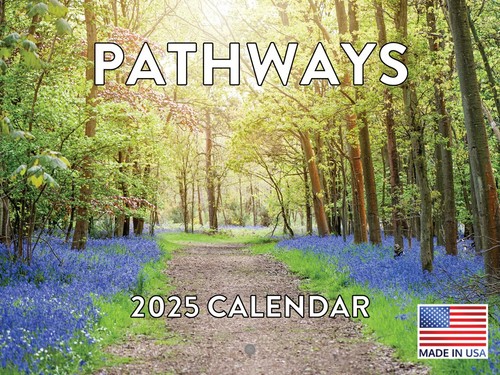 Pathway Nature Calendar 2025 Wall Calander Monthly 12 Month | eBay